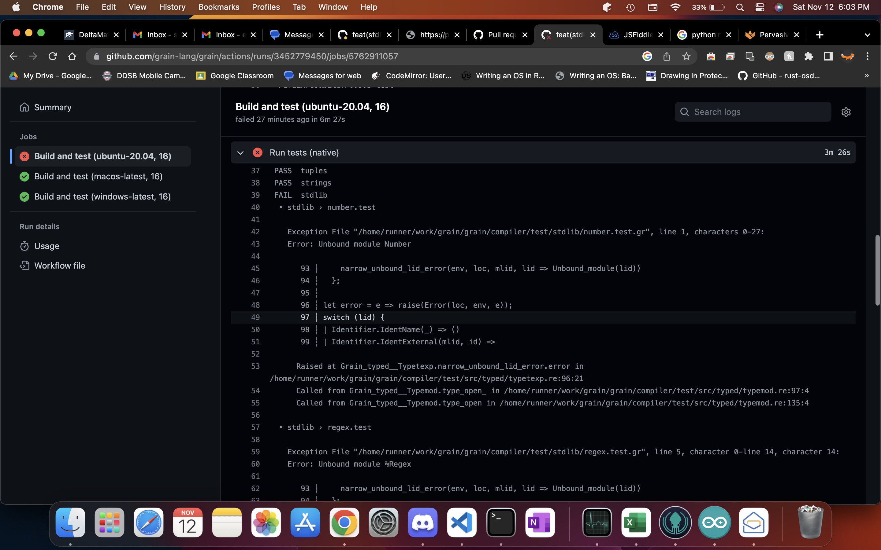 Compiler Give Pretty Error When File Does Not Exist · Issue 1480 · Grain Langgrain · Github 6305