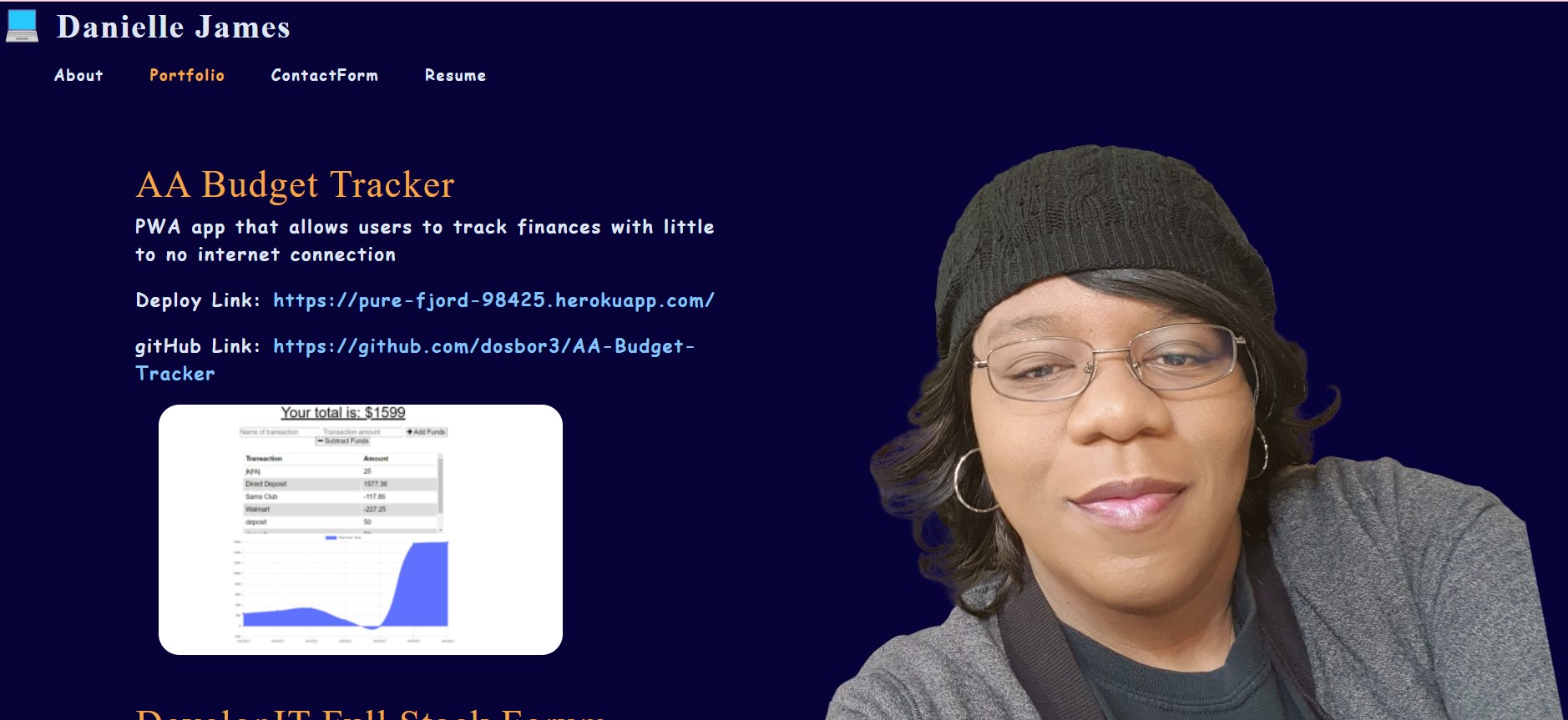 GitHub - dosbor3/Digital-Portfolio-Danielle-James