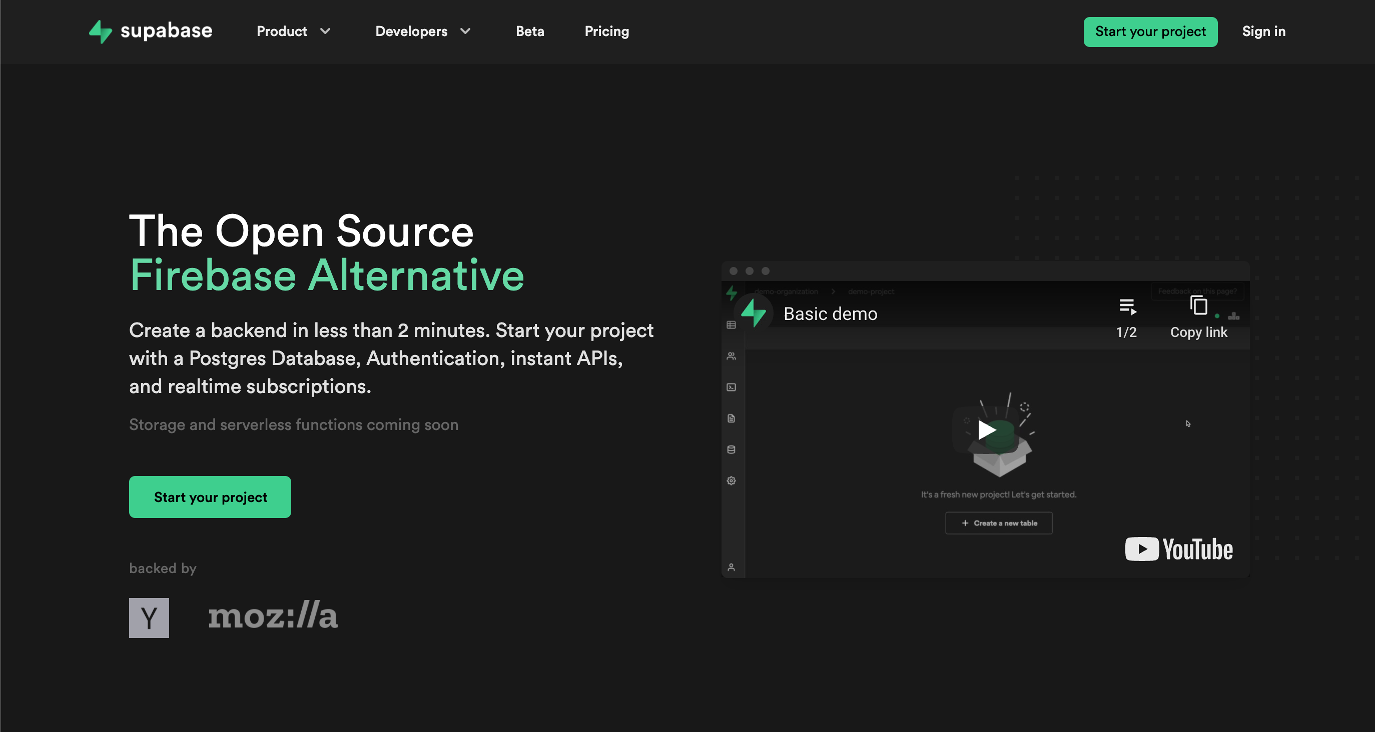 Insufficient Contrast of the Buttons on the Website · Issue #329 · supabase/supabase · GitHub