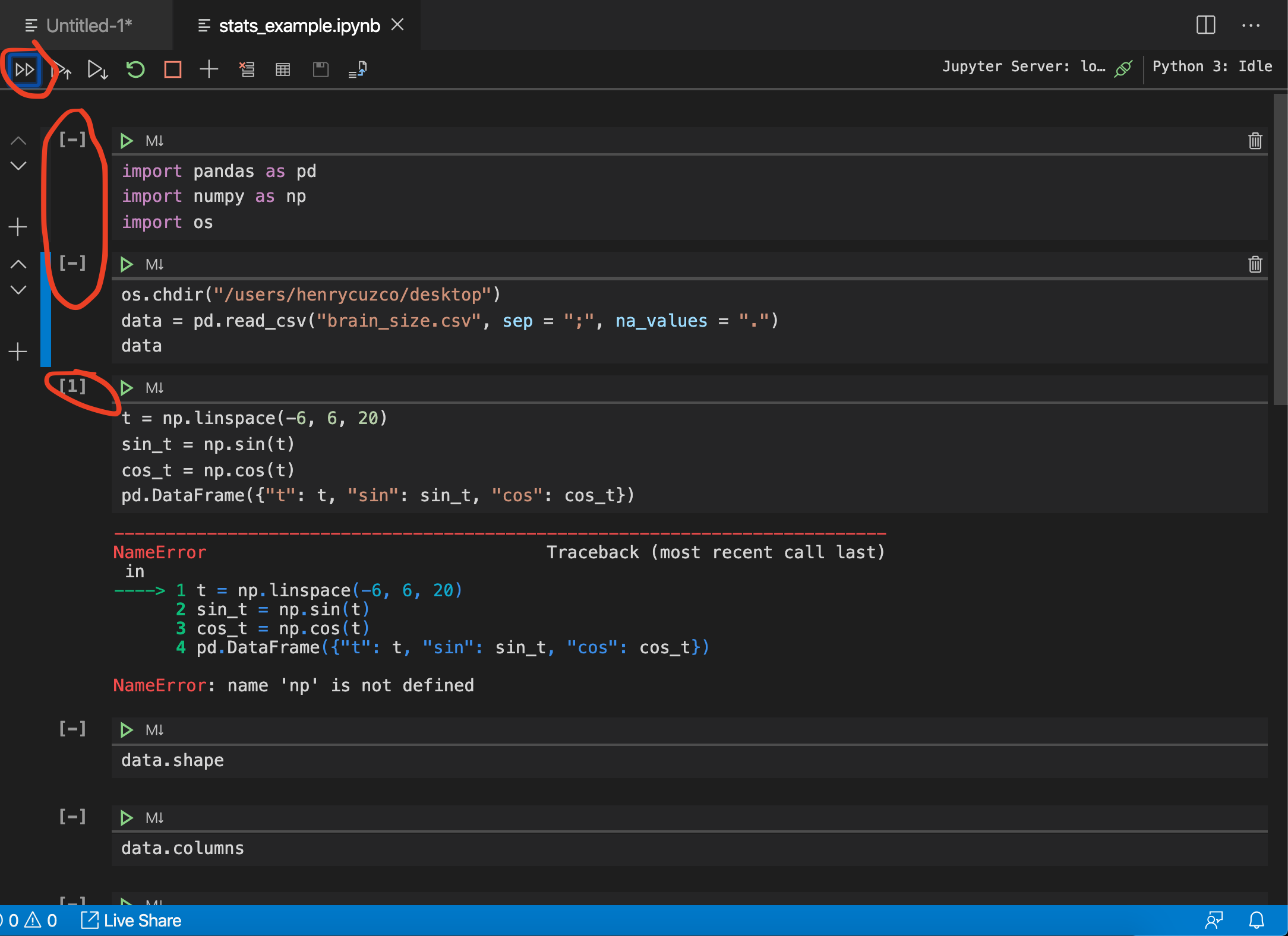 Jupyter Notebook Cells Running Out Of Order 183 Issue 2316 183 