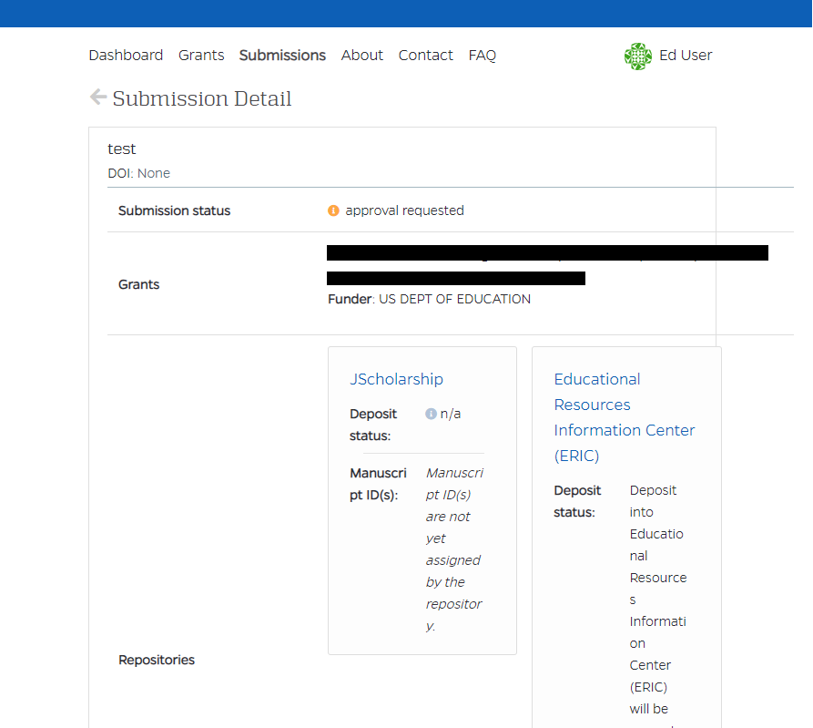 Submission details page layout messy when making the page narrower · Issue #824 · eclipse-pass ...