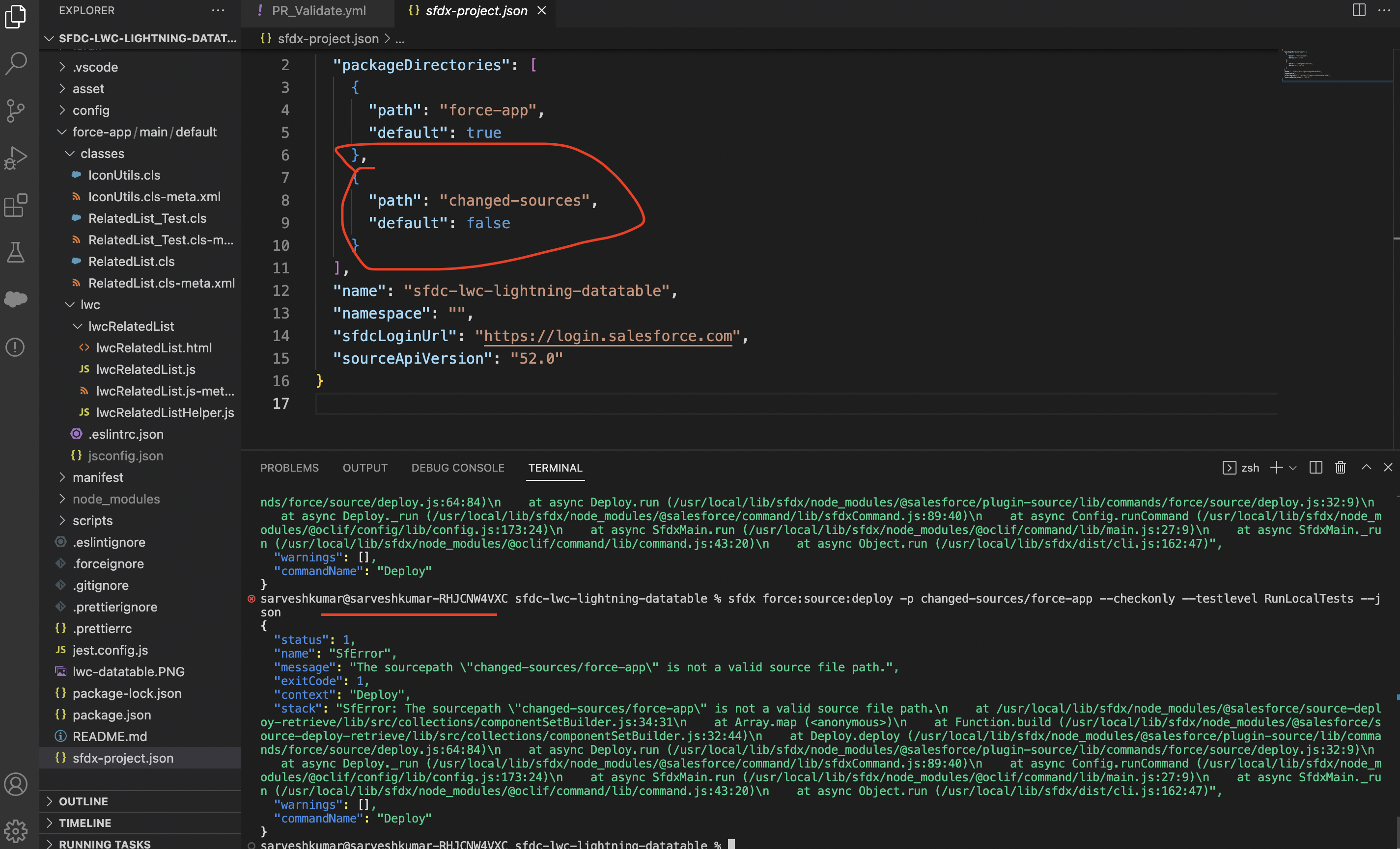 Not working for Fork Public PR · Issue #344 · scolladon/sfdx-git-delta · GitHub