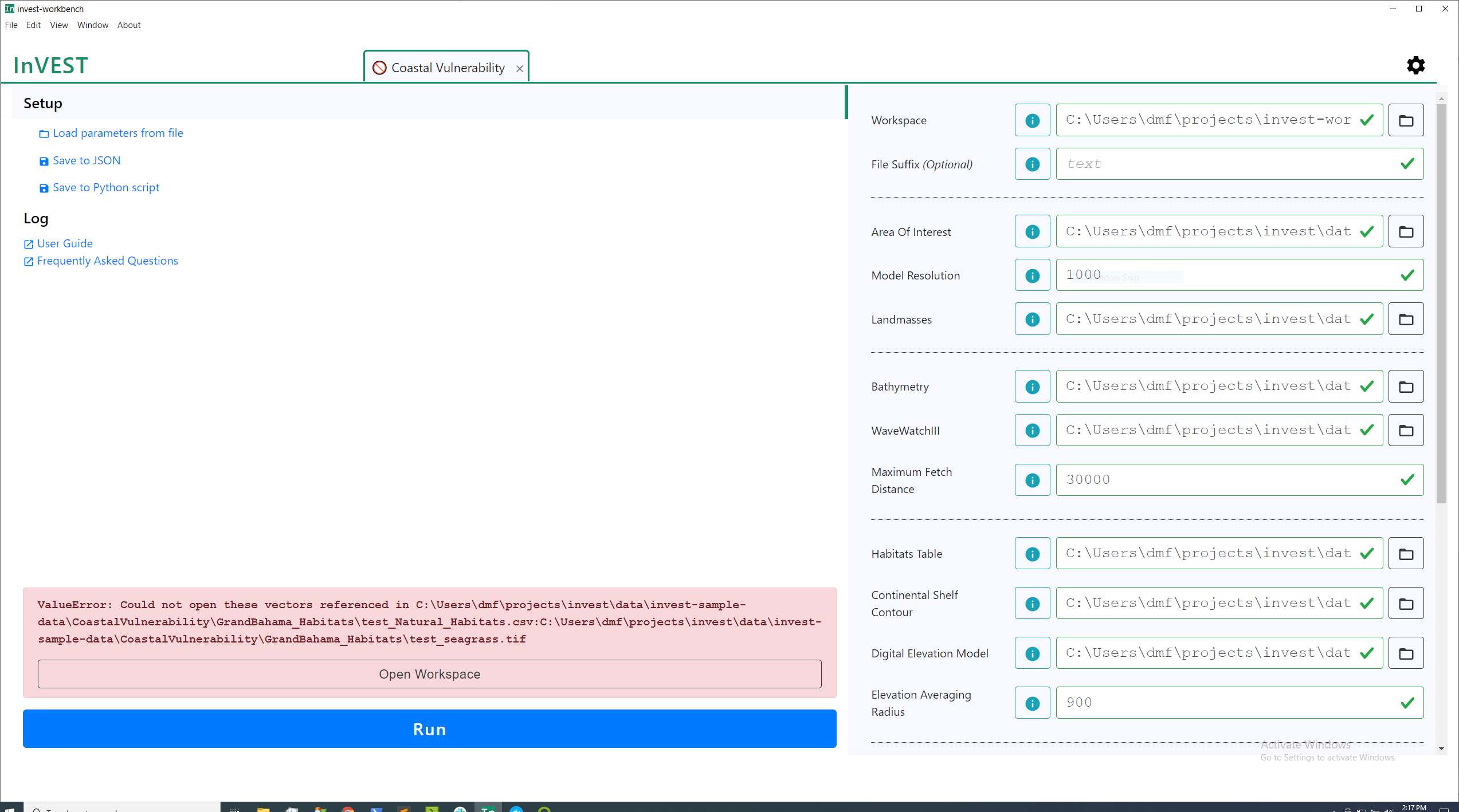 Sidebar should not expand to fit its content · Issue #168 · natcap/invest-workbench · GitHub