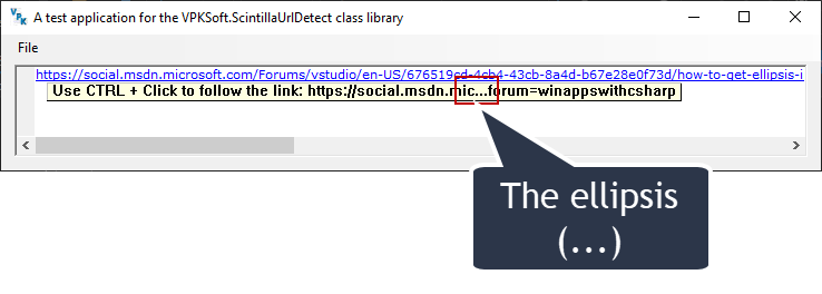 Weird cursor behavior · Issue #3 · desjarlais/VPKSoft.ScintillaUrlDetect · GitHub