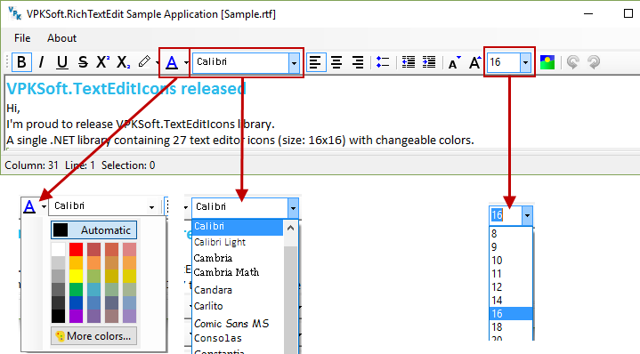 GitHub - VPKSoft/VPKSoft.RichTextEdit: A library containing a rich text ...