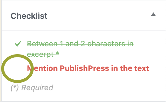 Fix the checkbox style for custom tasks in the checklist · Issue #163 · publishpress ...