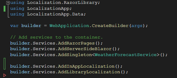 Design proposal: Localization with multiple assemblies at the same time ...