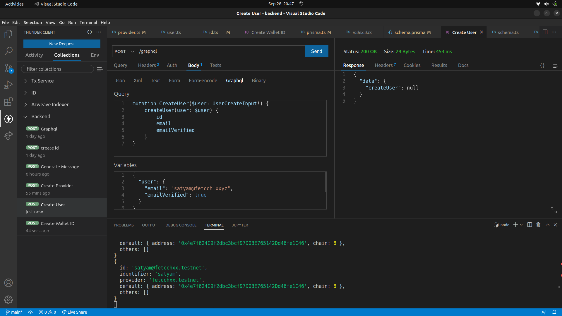 Data Is In Database But Not Showing When Querying From Prisma Client 1202
