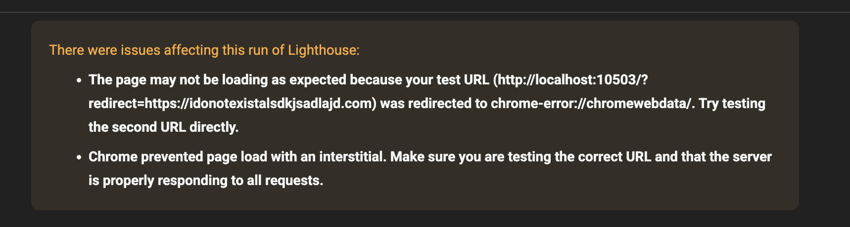 Poor error handling when redirected main document request fails · Issue #15270 · GoogleChrome ...