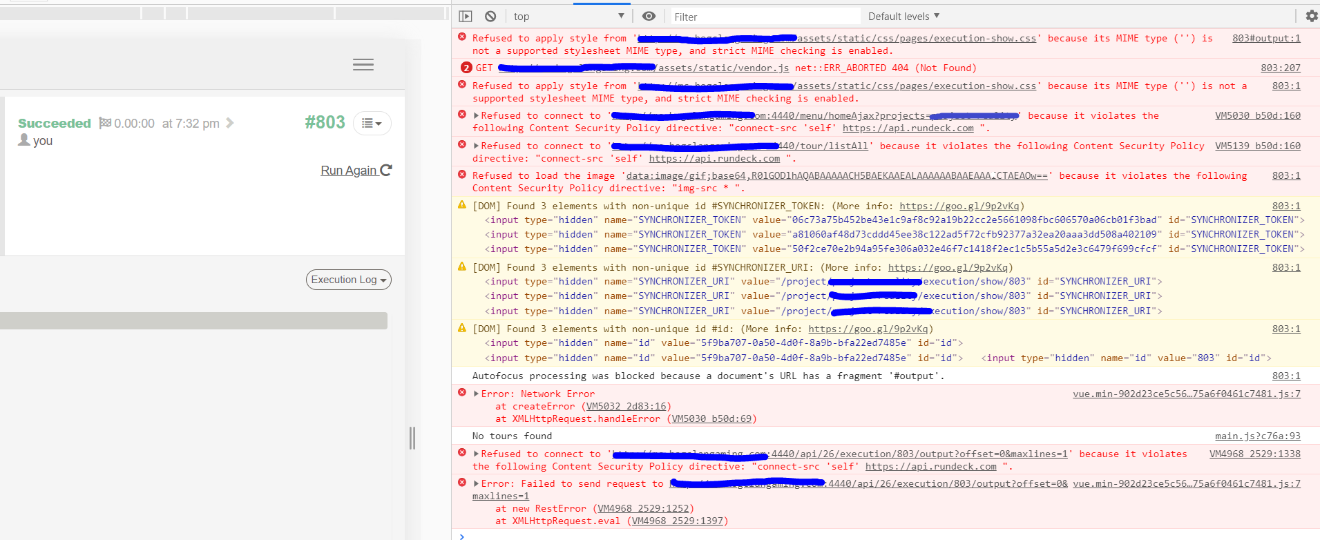 Log Output Stuck At 0 On Successful Execution · Issue 6309 · Rundeckrundeck · Github