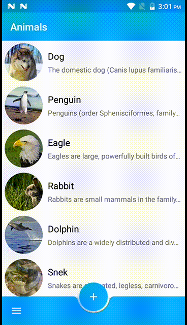 GitHub - MishalAlchemy/BottomAppBar: A bottom app bar displays ...