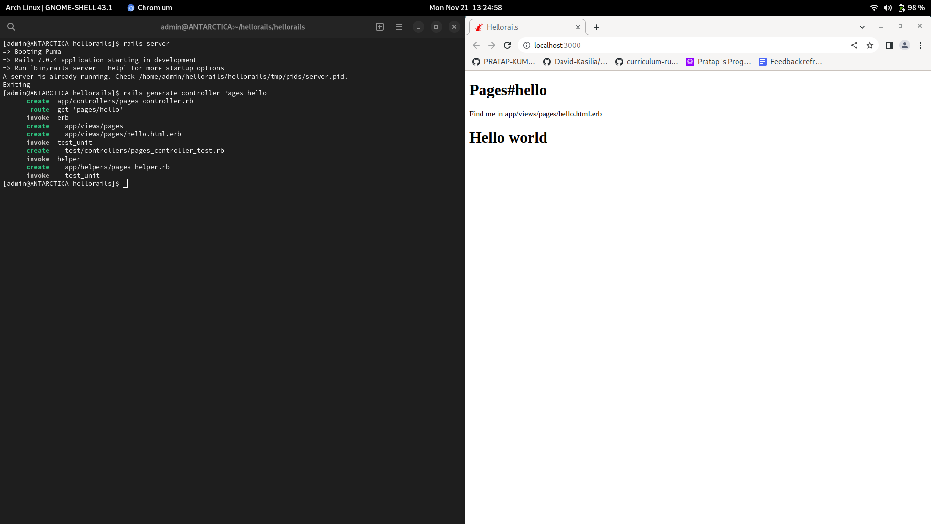 GitHub - PRATAP-KUMAR/hellorails: Practice Hello Rails app