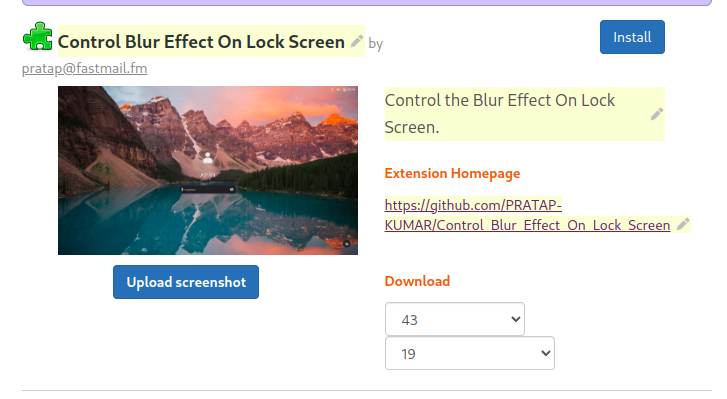 Add support for GNOME 43 · Issue #4 · PRATAP-KUMAR/control-blur-effect-on-lockscreen · GitHub