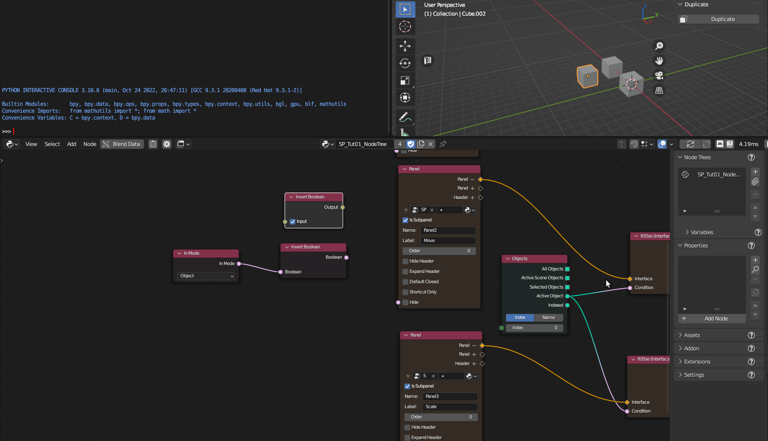 Animation Nodes Nodes Show Up In Serpens3 When Using Shift A Search · Issue 1916 · Jacqueslucke