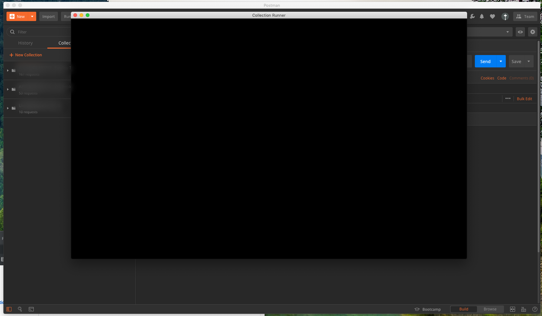 Crashing while using Runner · Issue #6778 · postmanlabs/postman-app-support · GitHub