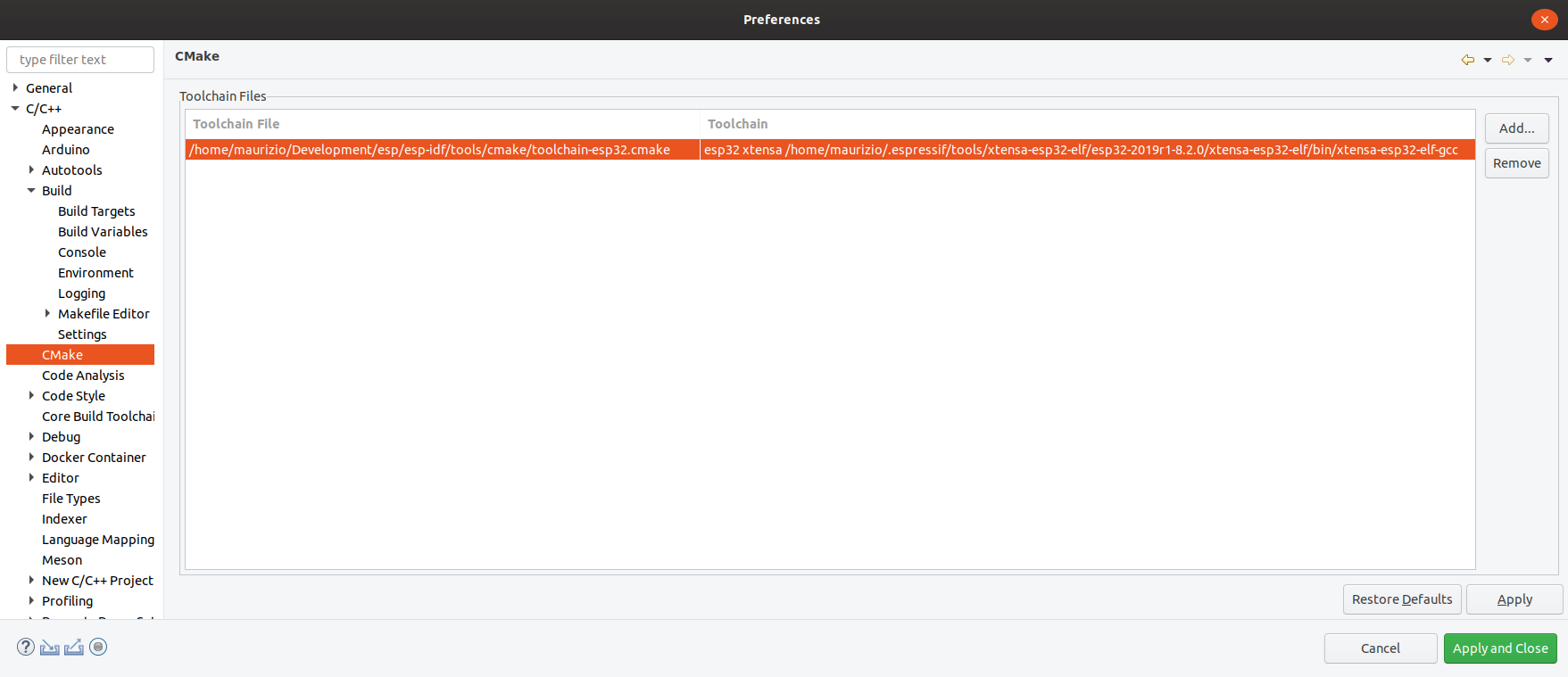 Incorrect Automatic Plugin Configuration And Build Error · Issue 25 · Espressifidf Eclipse 9398