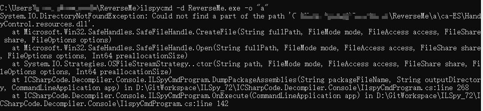 [IlspyCmd] Crashes when DumpPackageAssemblies · Issue #2858 ...