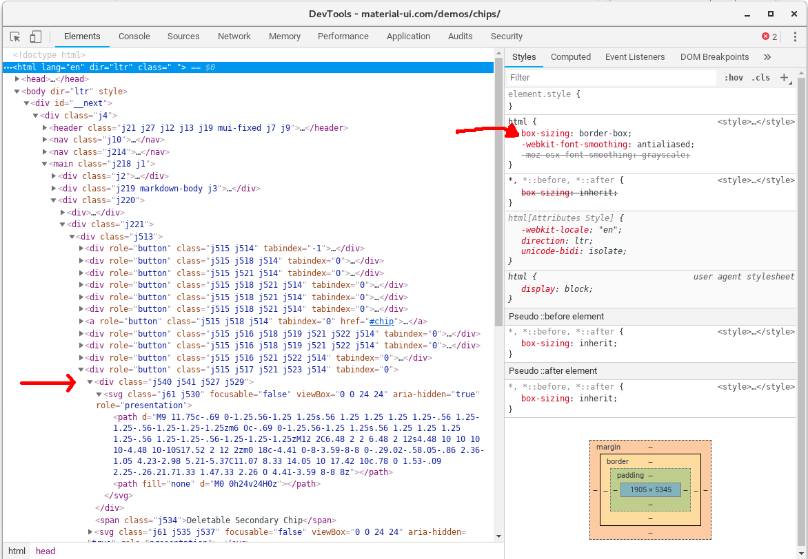 Chip outlined variant misaligned · Issue #13533 · mui/material-ui · GitHub