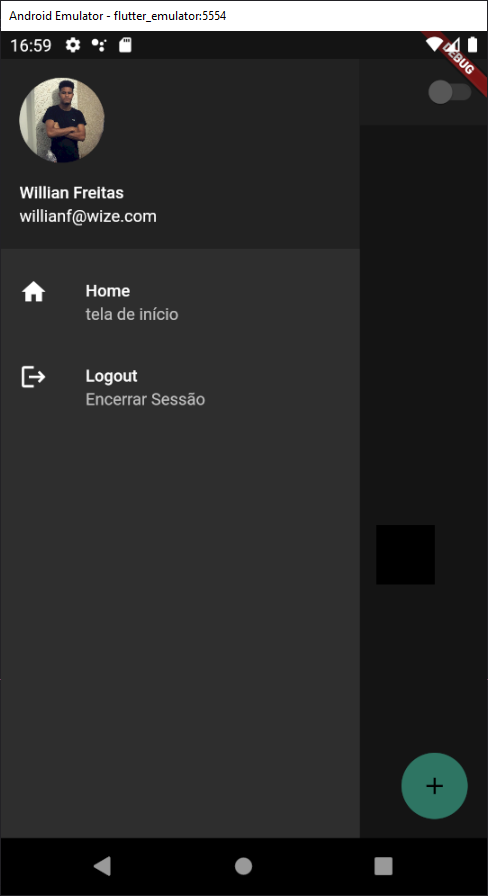 GitHub - willfreit4s/firstProjectFlutter: Contém tela de login, menu de hamburguér, sai da ...
