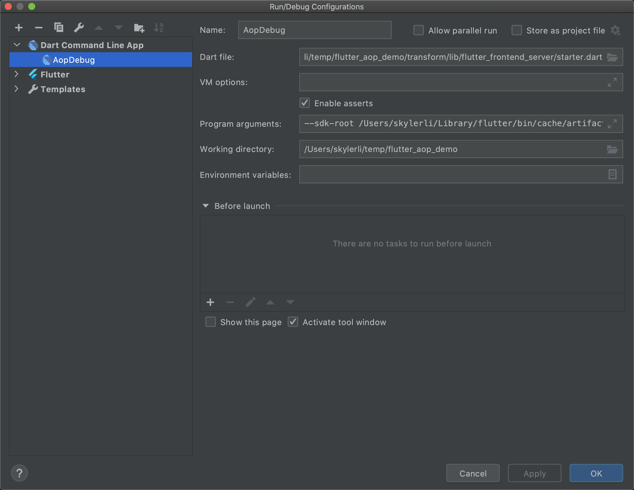 GitHub - skylerpfli/flutter_aop_demo: Flutter Aop —— 通过操纵ast语法树实现