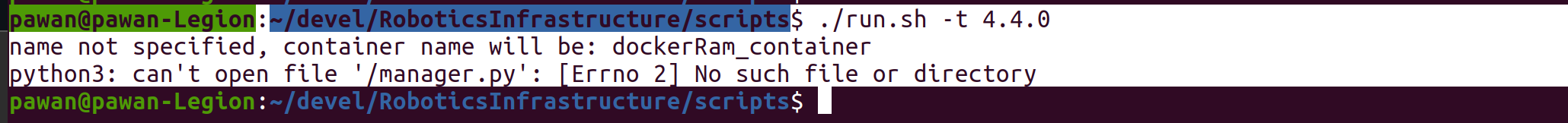 [Humble] Missing manager.py in RADI 4.4.0 · Issue #258 · JdeRobot/RoboticsInfrastructure · GitHub