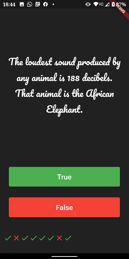 GitHub - SUBASISHGHOSH/Quizzler: -a Flutter quiz app