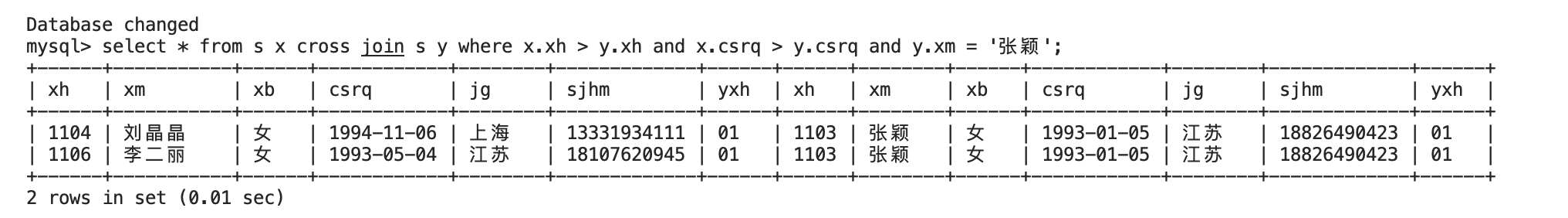 [BUG] Executing a sql statement from the command line and clicking on 'run sql' in a sql ...
