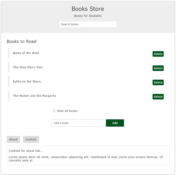 Github Pmosuport Bookscart