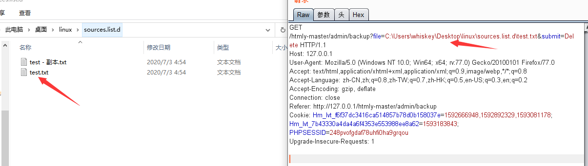 Arbitrary file deletion vulnerability was found in v2.7.5 · Issue #412 · danpros/htmly · GitHub
