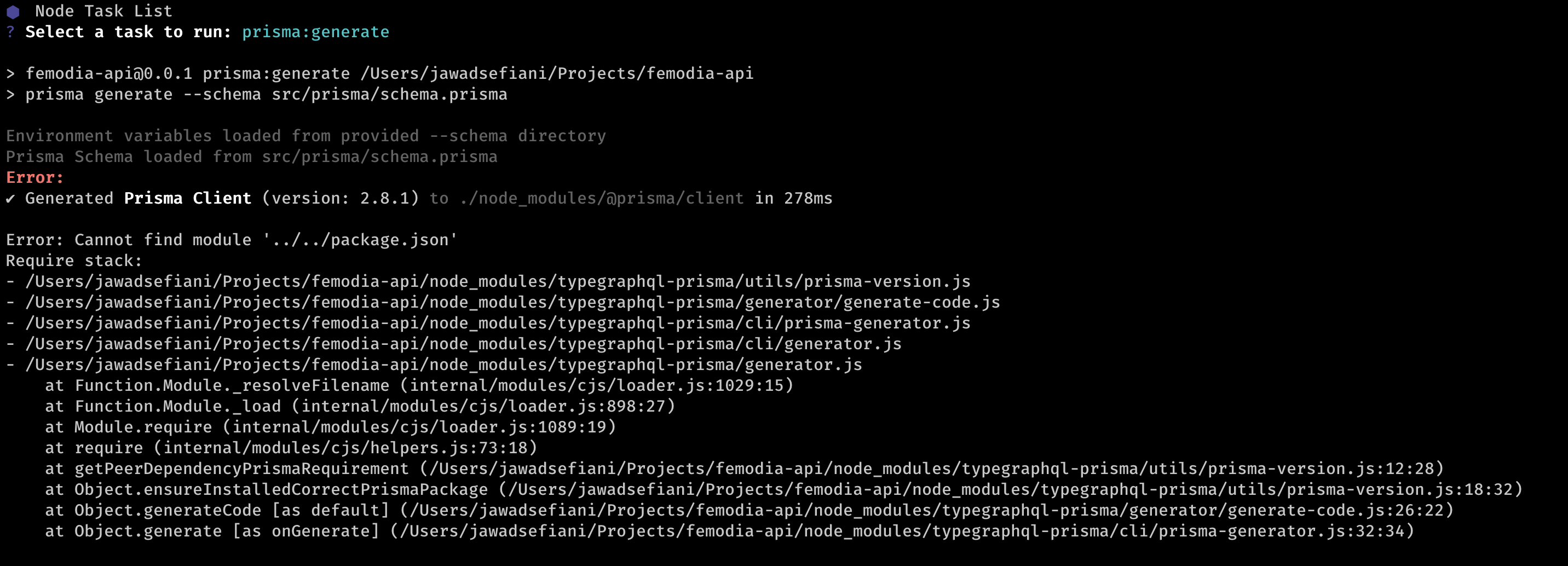 Compatibility Issues Between Typegraphql And Prisma Enum Types · Issue 3 · Michallytek