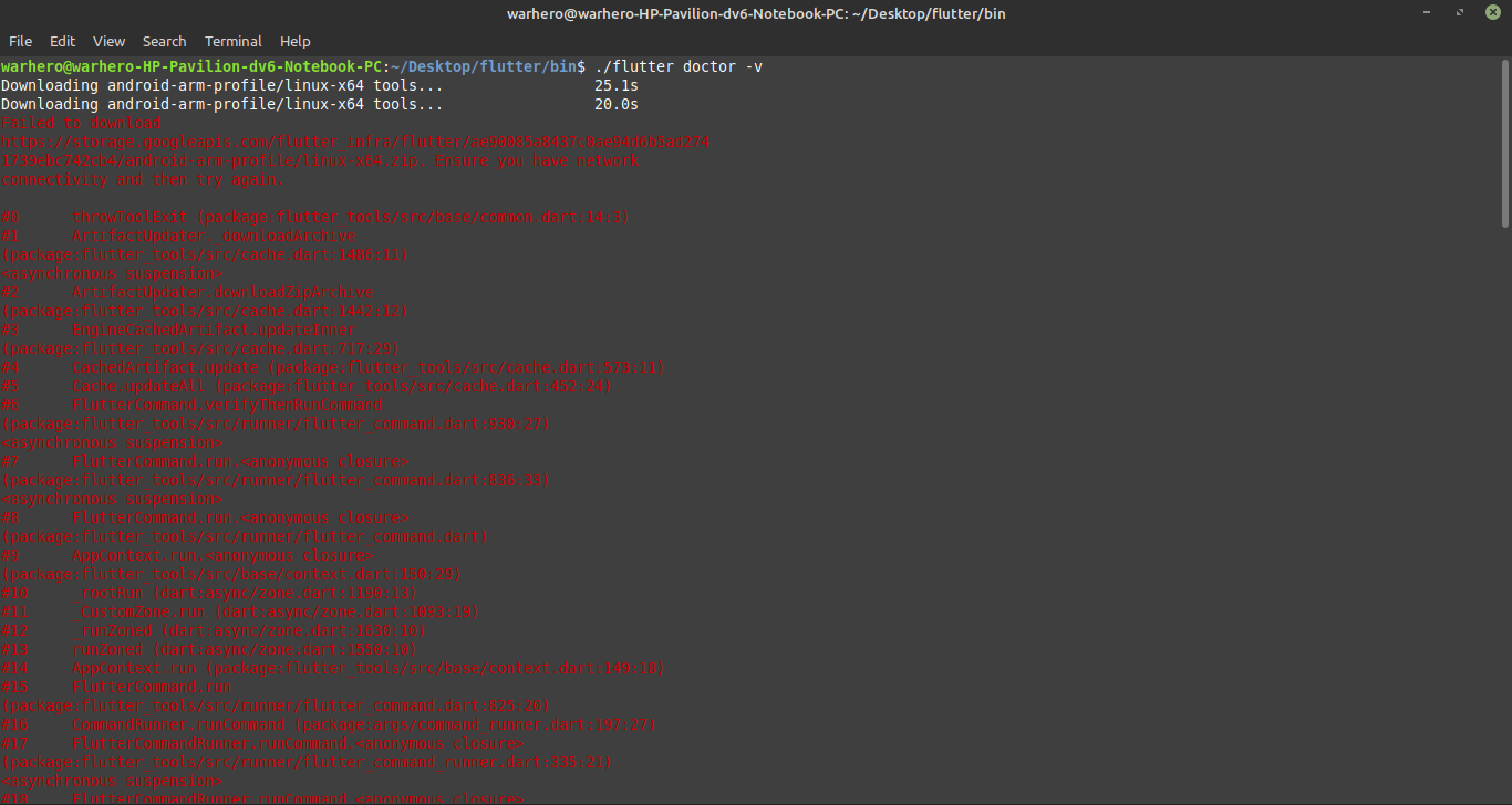 Importing dependencies or packages taking long on linux · Issue #72925 · flutter/flutter · GitHub