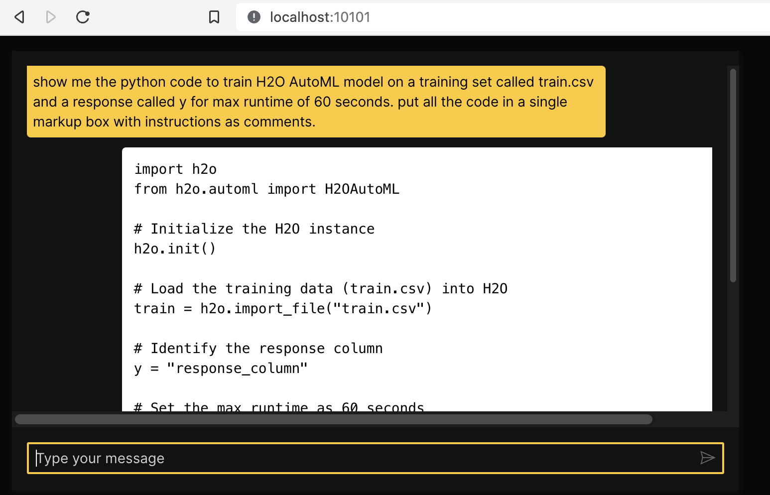 Add support for newlines and/or markdown in chatbot_card · Issue #1927 · h2oai/wave · GitHub