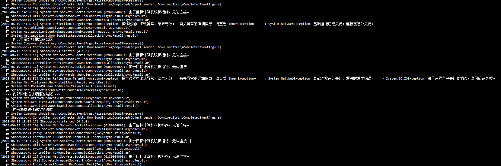 配置正确，但是翻墙有时能行，有时不行 · Issue #2408 · shadowsocks/shadowsocks-windows · GitHub