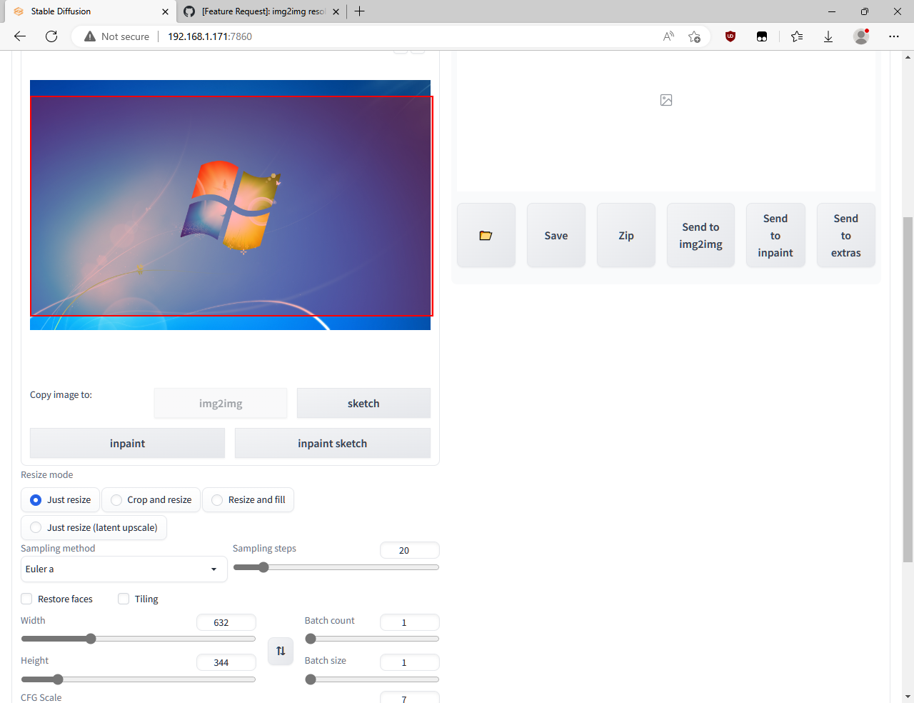 [Feature Request]: img2img resolution slider overlay,super useful function gone · Issue #9135 ...