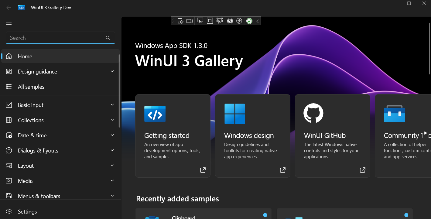 Incorrect version for Windows App SDK on main page · Issue #1296 · microsoft/WinUI-Gallery · GitHub
