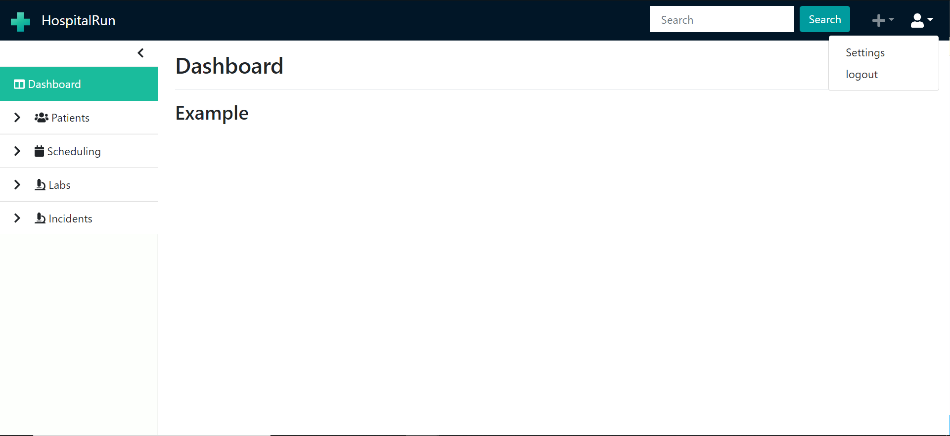 Display currently logged in user name in profile dropdown · Issue #2225 · HospitalRun ...