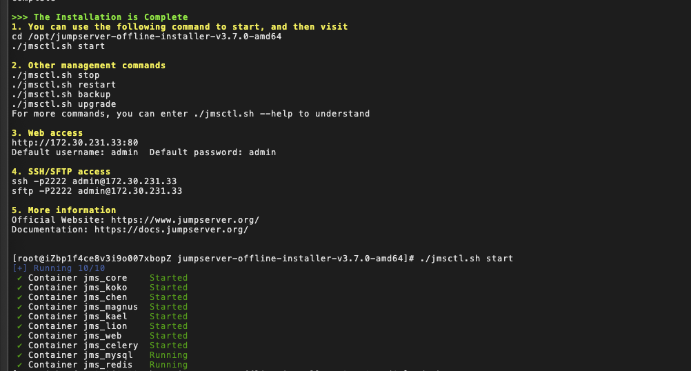 离线部署jumpserver最新版本报错 · Issue #11660 · jumpserver/jumpserver · GitHub
