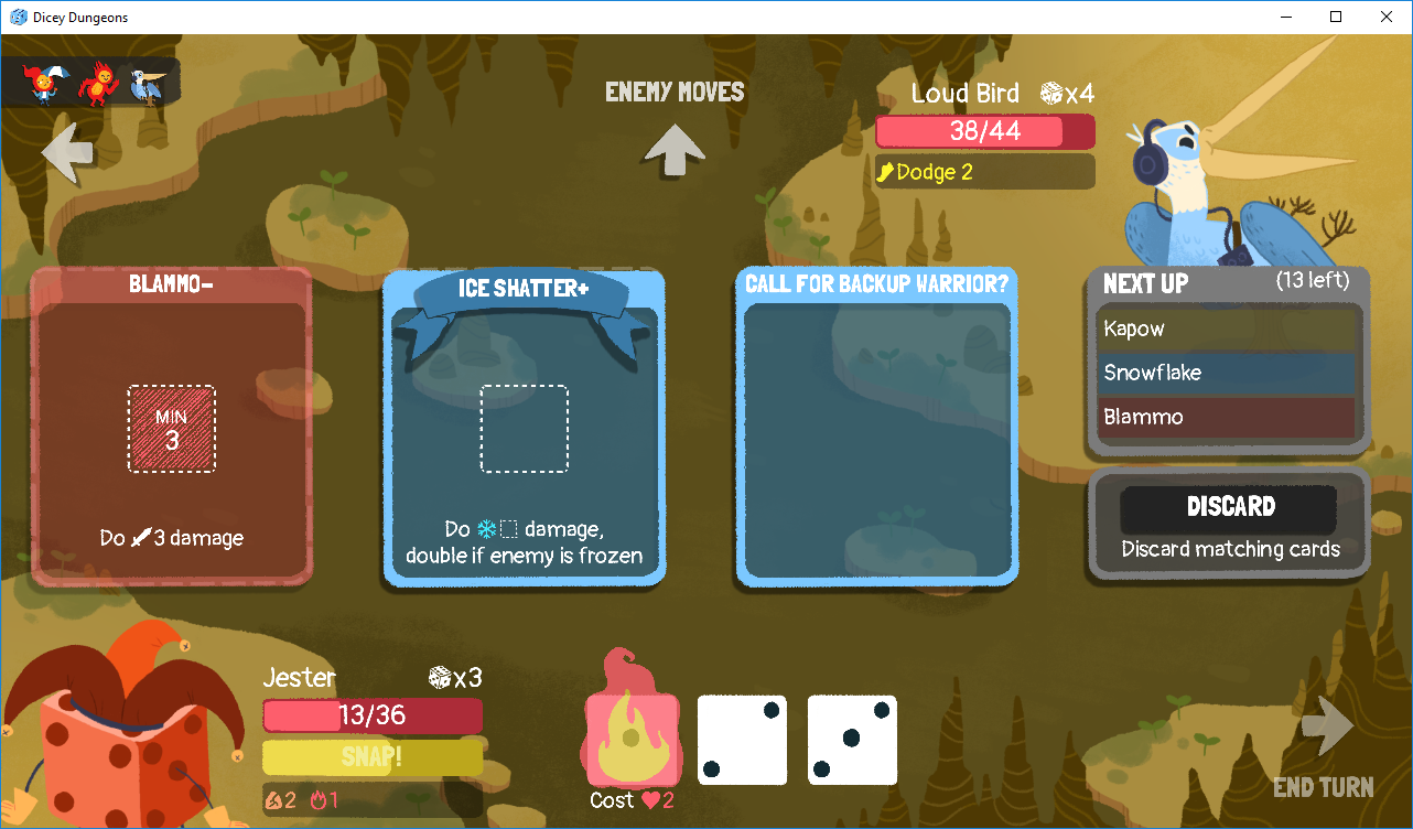 Downgraded Call for Backup Warrior card has nothing on it. · Issue #462 ...