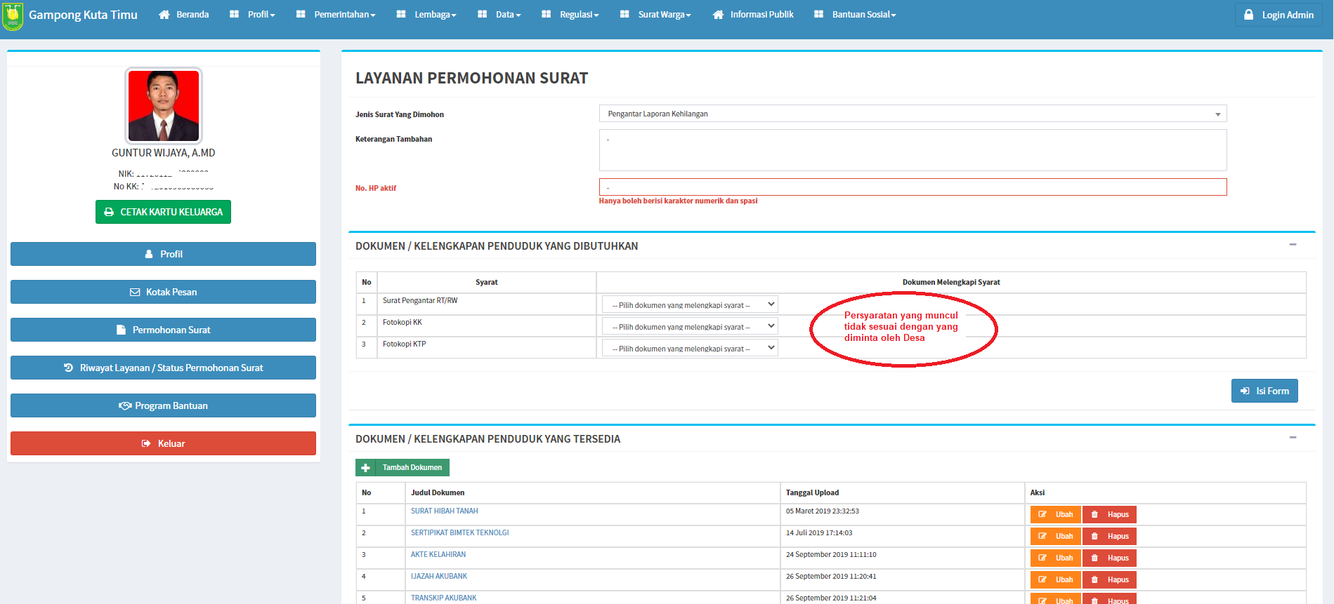 Perlunya dibuat Pengaturan Penentuan Persyaratan Surat Layanan Mandiri oleh Masing-Masing Desa ...