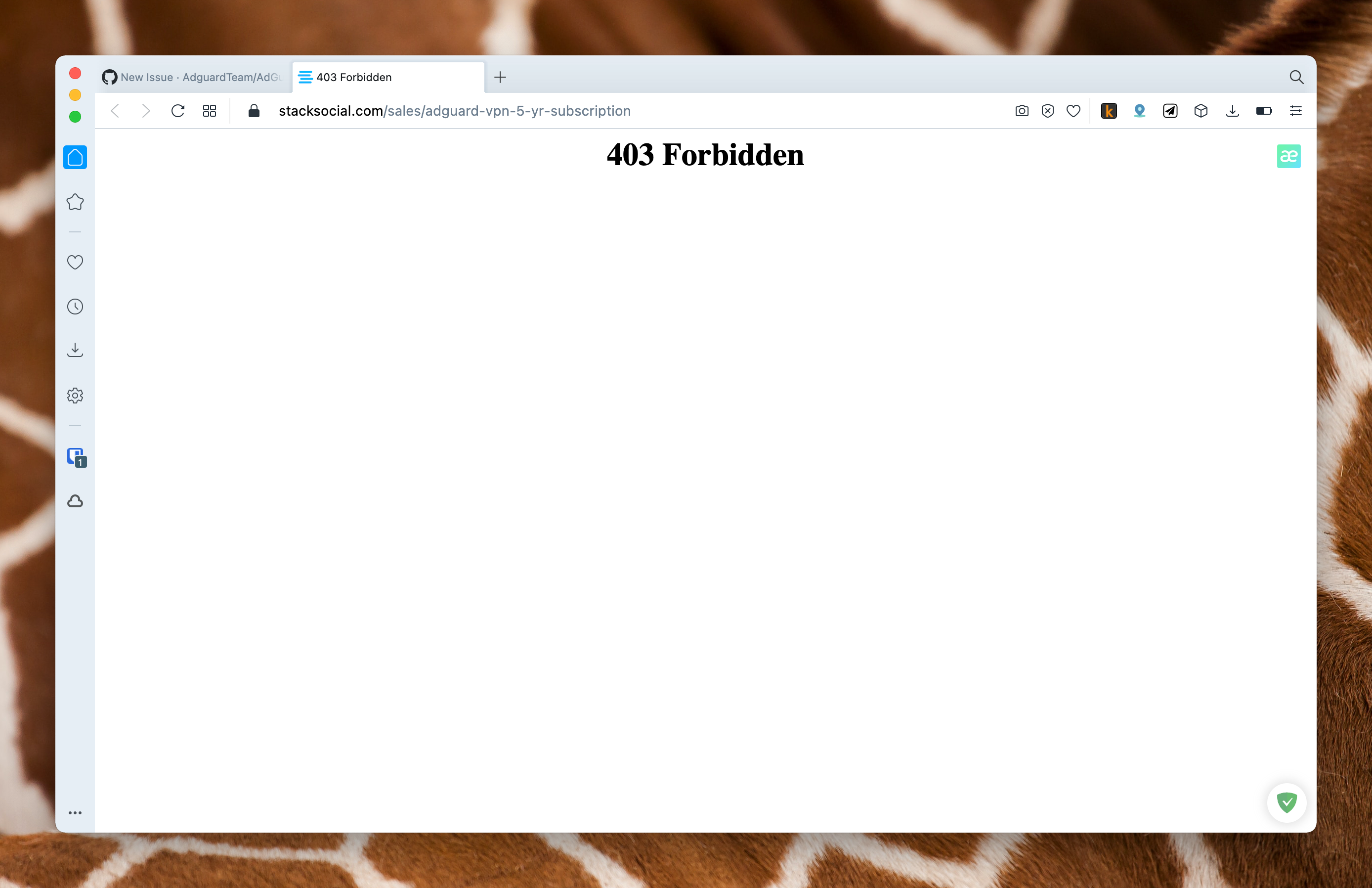 Stacksocial 403 Error On Berlin Location Issue 108 AdguardTeam stacksocial-403-error-on-berlin-location-issue-108-adguardteam