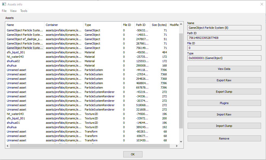 Need easier way to search for specific types · Issue #602 · mafaca/UtinyRipper · GitHub