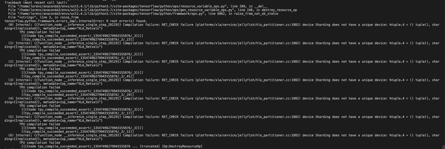 restoring checkpoint from 2.3 fails on TPU version 2.4.0 · Issue #48781 · tensorflow/tensorflow ...