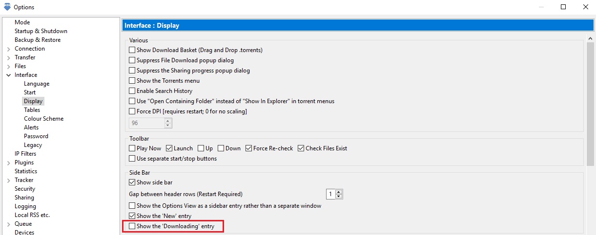 Downloading entry vanishes when no downloads · Issue #507 · BiglySoftware/BiglyBT · GitHub