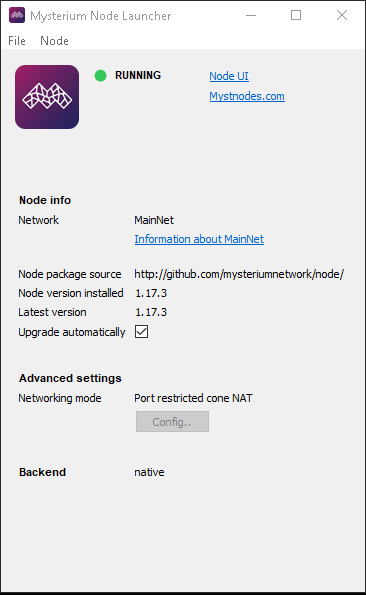 Autostart Launcher Node Option not working on Windows Server · Issue #71 · mysteriumnetwork/myst ...
