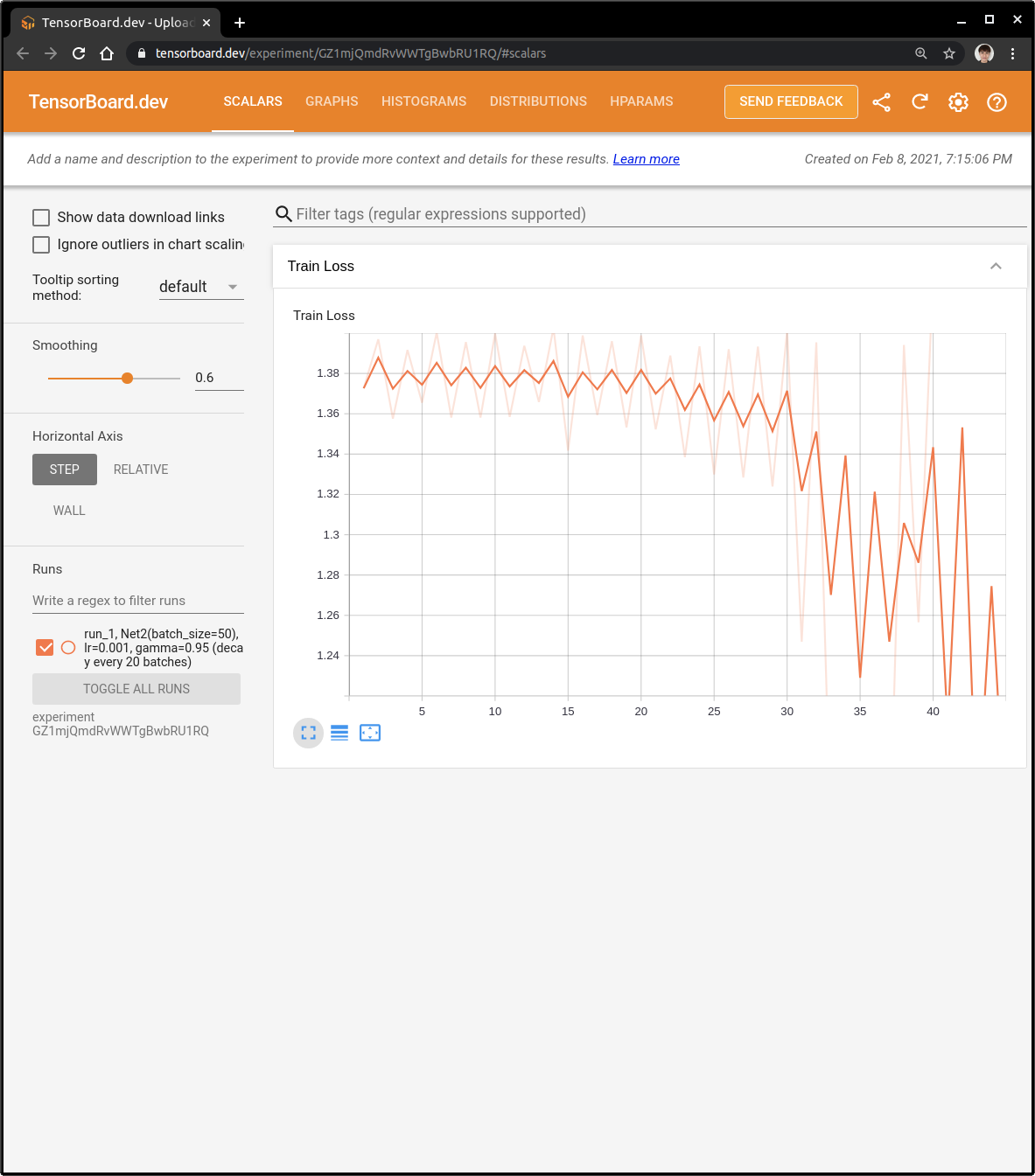 Scalar Dashboard: Auto-"Fit Domain to Data" Buttom · Issue #4500 · tensorflow/tensorboard · GitHub