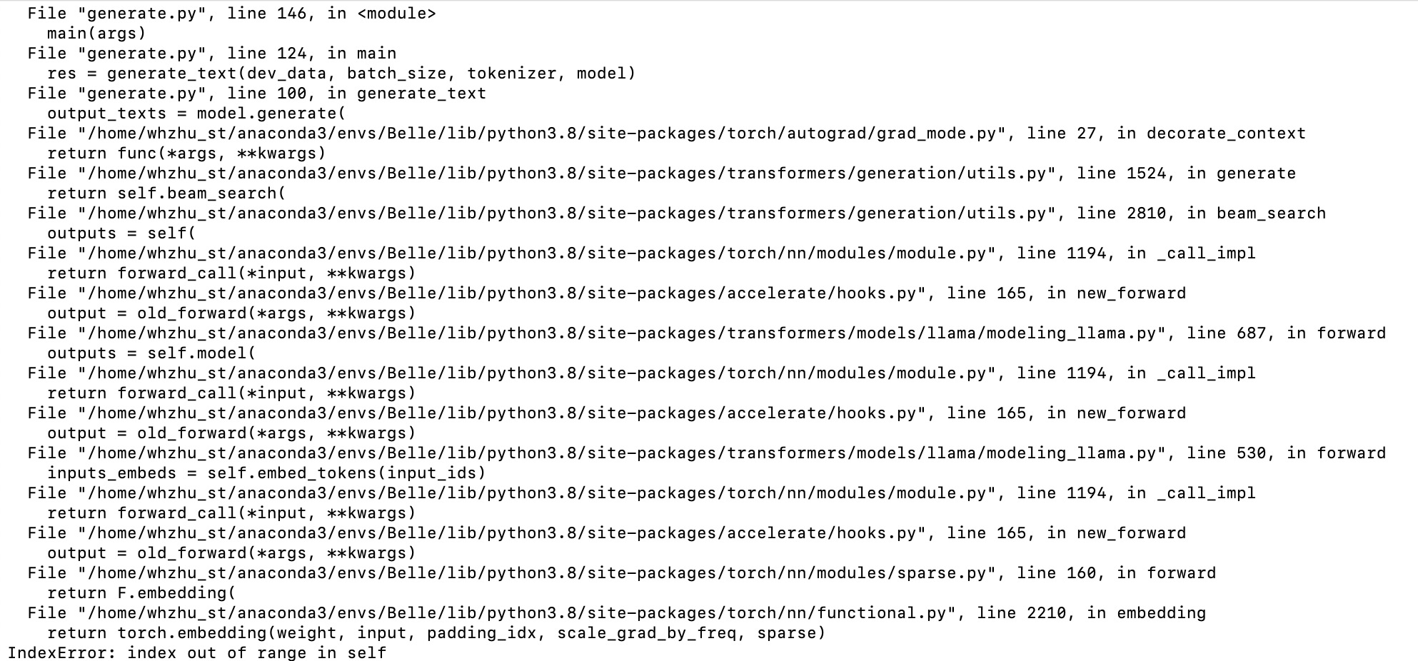 Indexerror Index Out Of Range In Self And Cuda Errordevice Side Assert 4692