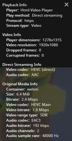 [Issue]: Audio out of sync on webplayer while direct streaming · Issue ...