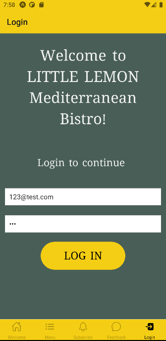 GitHub - wsup-mike/Little-Lemon-App