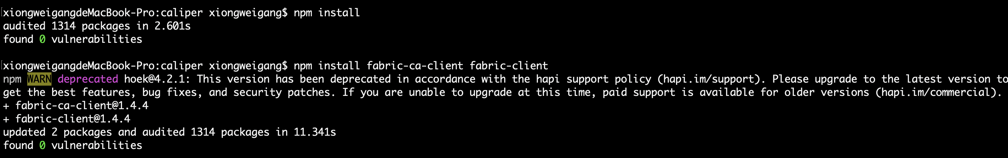 Fabric Client And Fabric Ca Client Are Not Correctly Installed · Issue 628 · Hyperledger