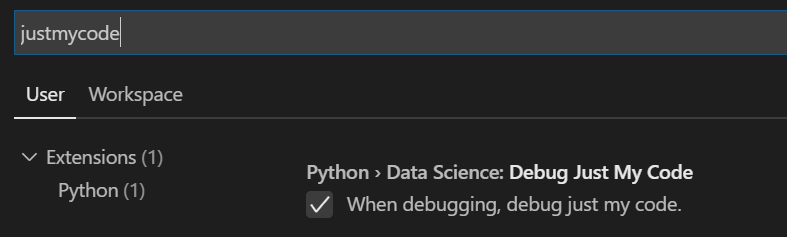 Suggestion: Allow global 'Just-My-Code' settings · Issue #3426 · dotnet ...